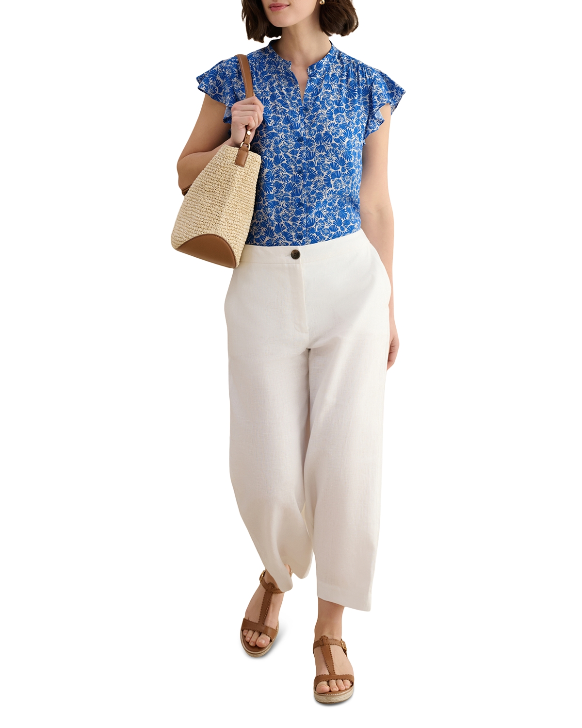 HOBBS LONDON Hobbs London Huda Printed Blouse